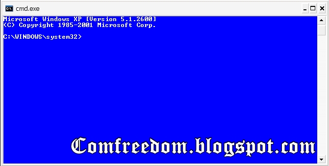 Tips Computer and Internet: เปลี่ยนธีมหน้าต่าง Command Prompt ให้เป็น ...
