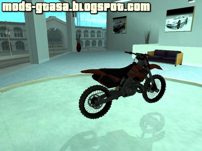 Mods GTA San Andreas: KTM SX 250