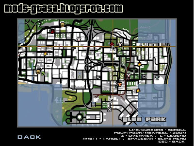 Mods GTA San Andreas: Teleport To Marker