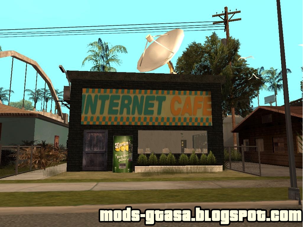 Mods GTA San Andreas: Net Cafe