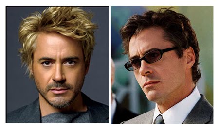 George Caroll / Hollywood Hair Stylist: Star Hair Style / Robert Downey Jr.