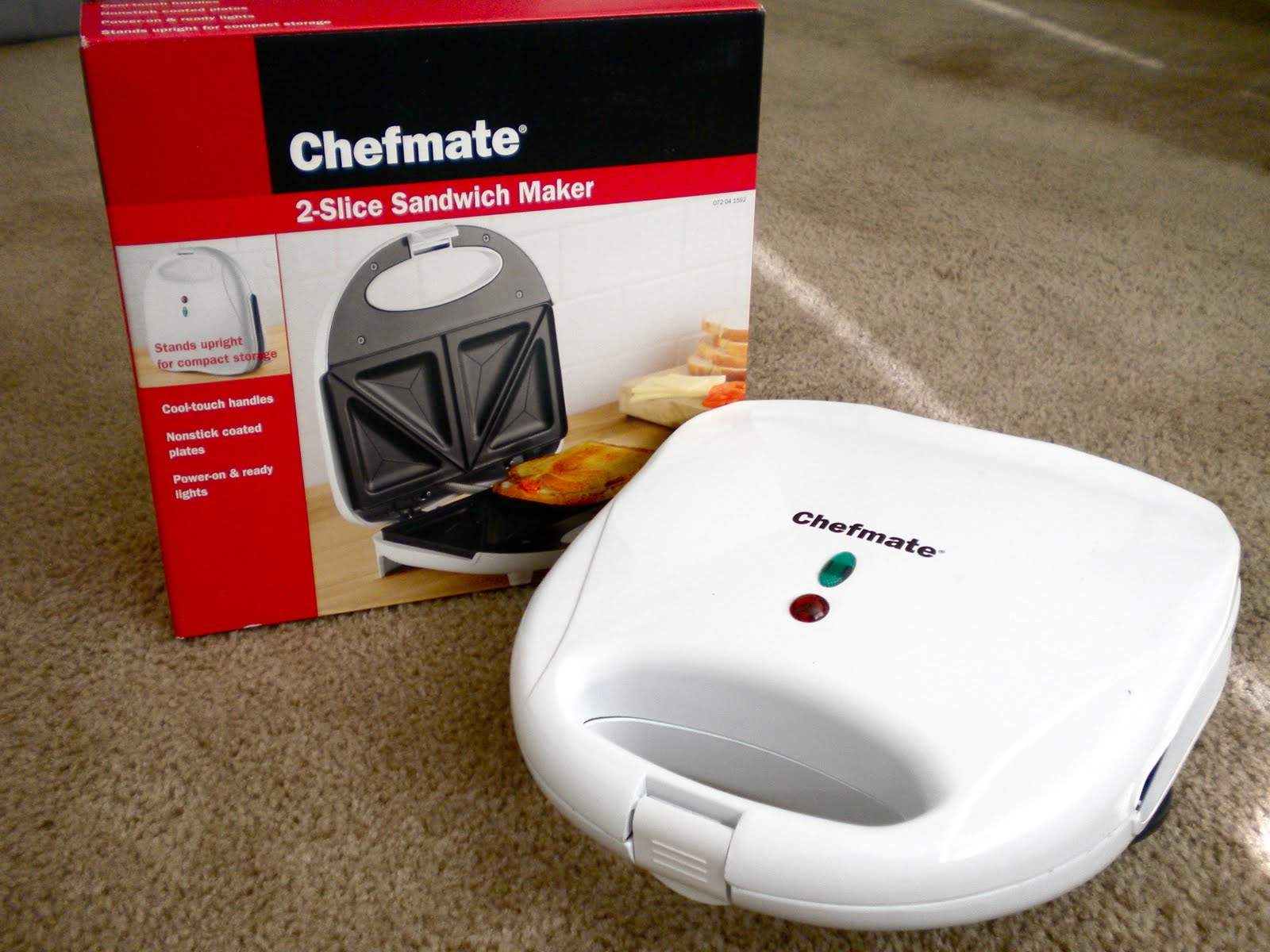 It's all gotta go!: CHEFMATE SANDWICH MAKER $5