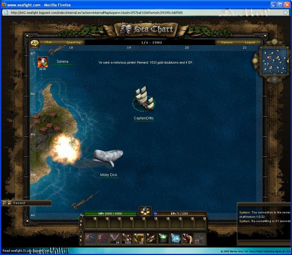 Seafight браузерная онлайн игра