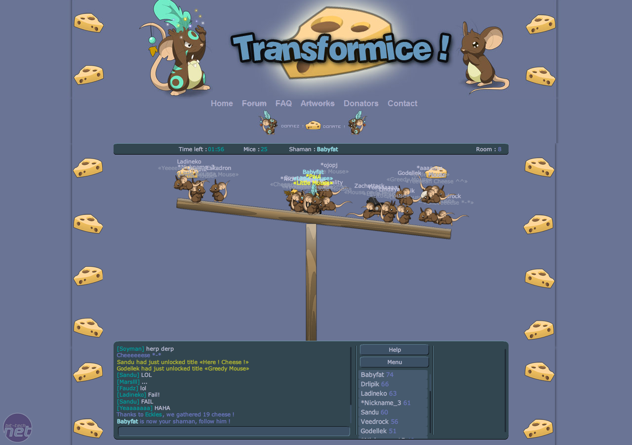 Transformice обзор аркадной онлайн игры про мышей