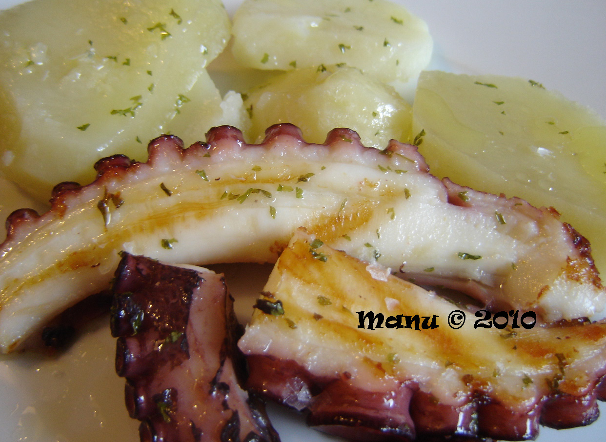 Pulpo a la plancha