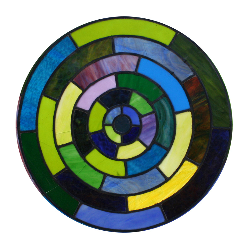 Portfolio of Artworks for H5-203: ARTWORK: Stained-glass CIRCLES