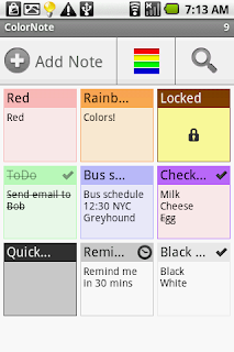 Social & Mobile, Inc.: ColorNote : Android Notepad App