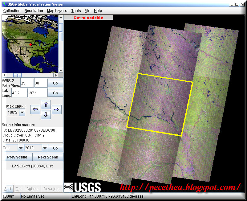 Real and Free: Cara Download Citra Landsat GRATIS dari USGS