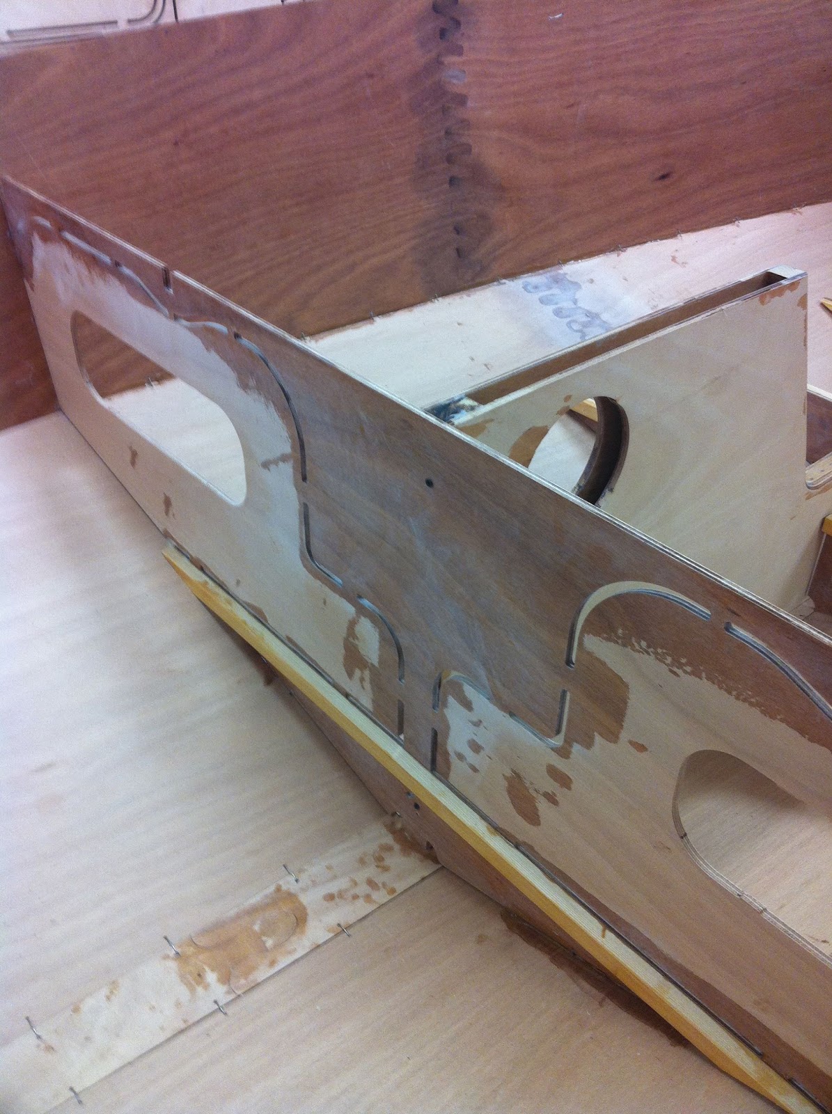 PocketShip Build: First Tack Welds