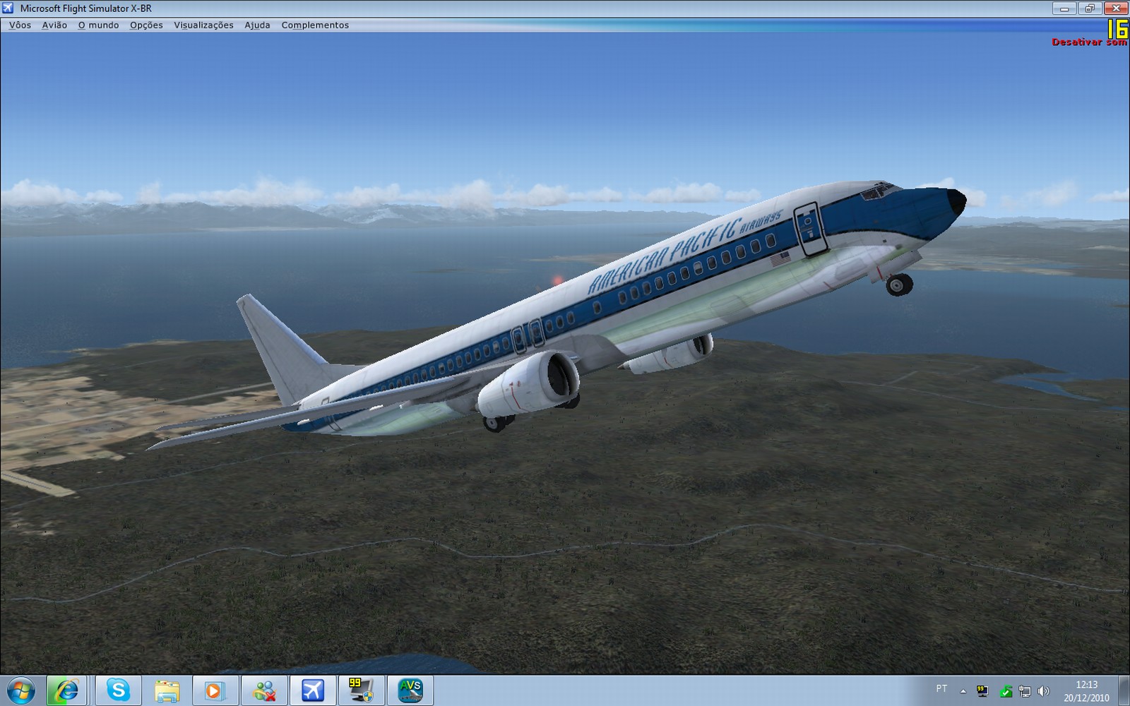 Games e Simuladores: Boeing 737-400 default Fs 2004 para Fsx.