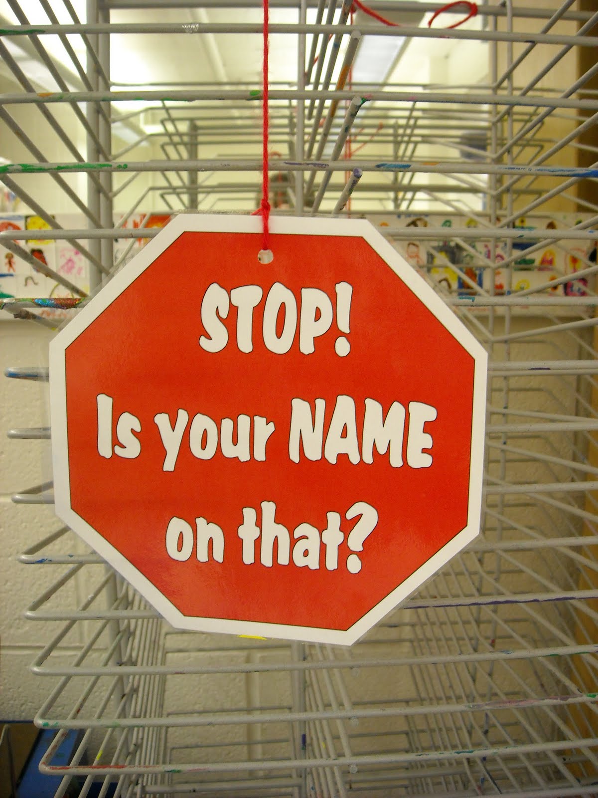 One Crayola Short: Drying Rack