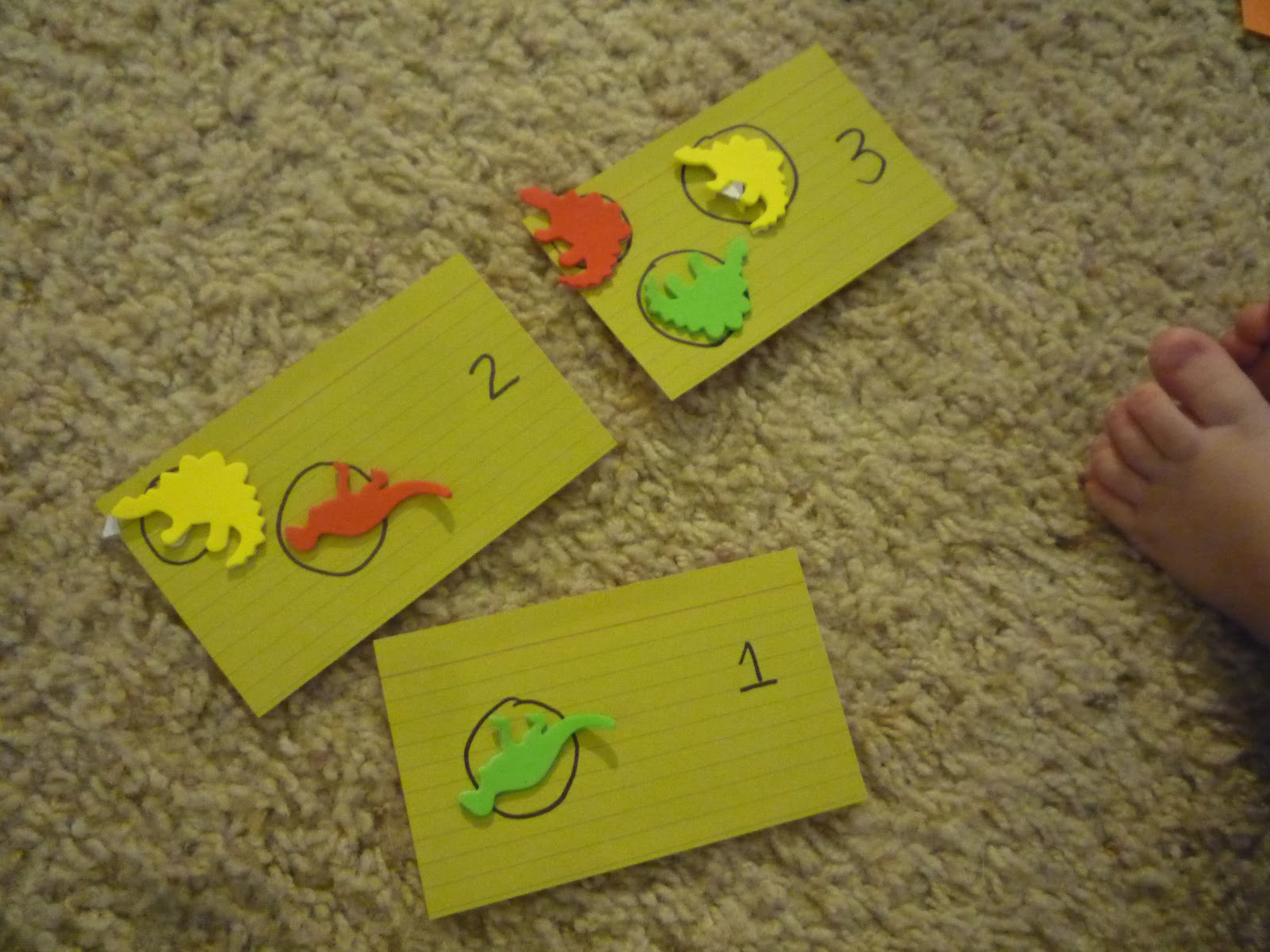 mamahall: DIY toddler counting game