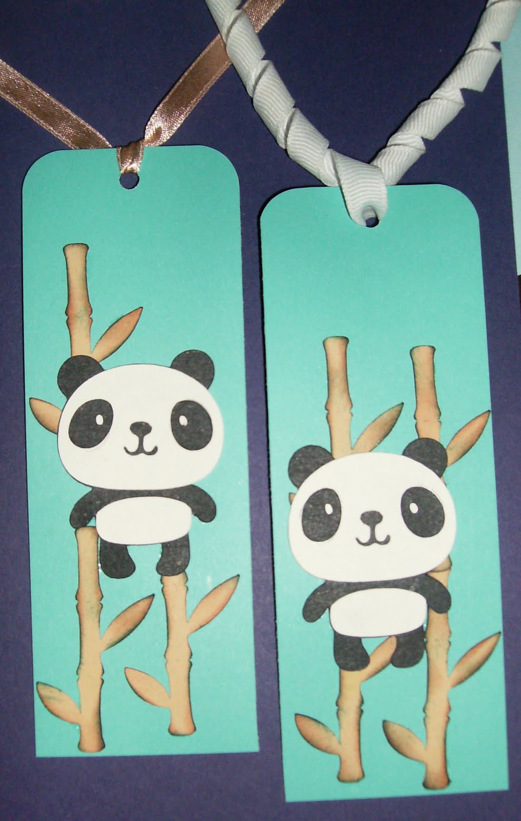 Sheryl's Crafting Corner: Panda Bookmarks