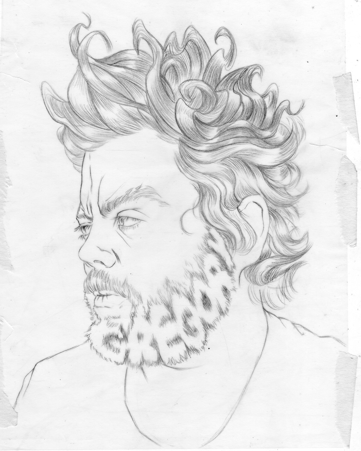 The Agony and the Ecstasy: Self Portrait Step by Step