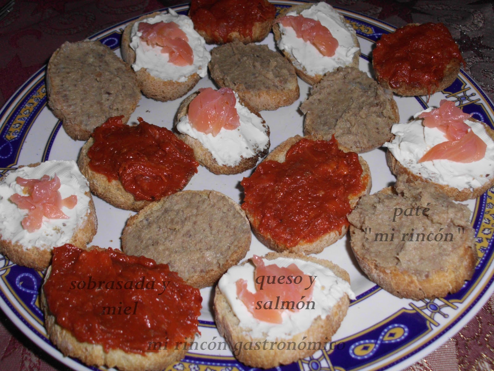 Mi Rincón Gastronómico: Canapés