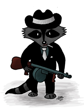 23 MIN MAX: Ganster Racoon