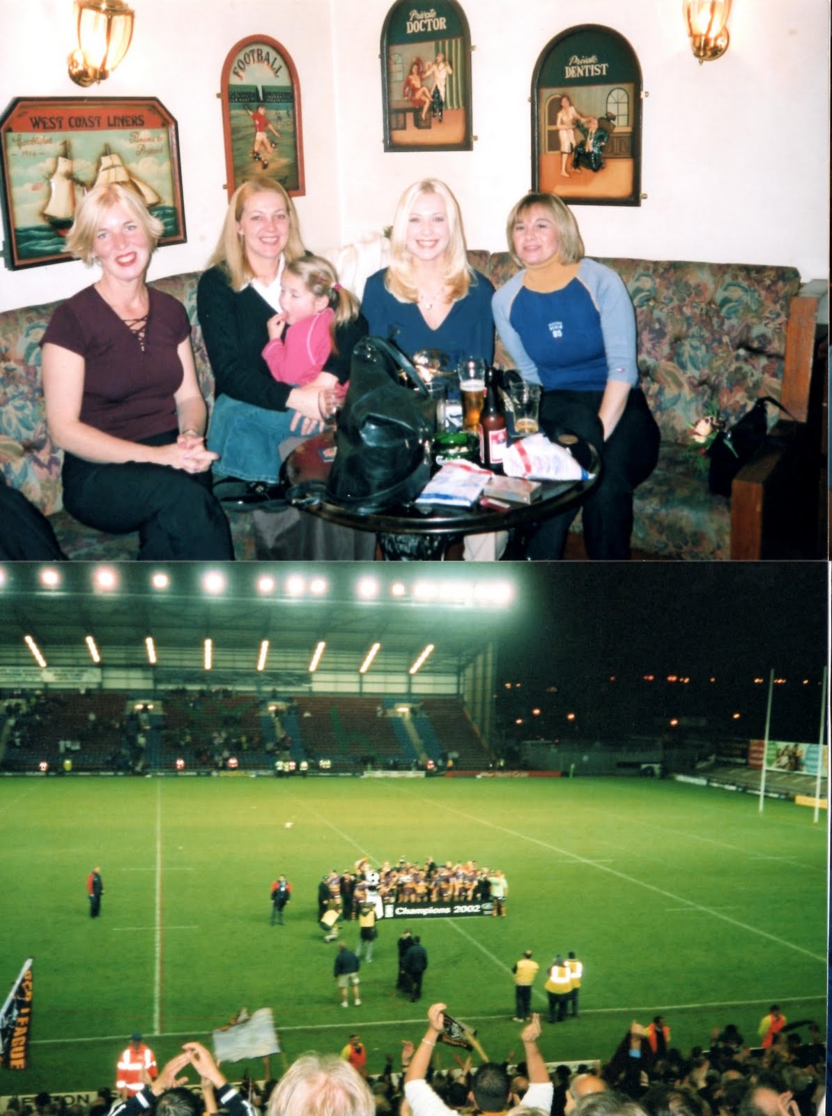 WAGS WITHOUT BAGS - THE RUGBY LEAGUE HOME FRONT