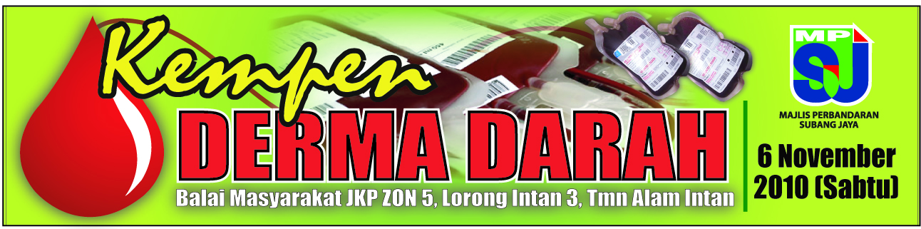 MY DESIGNZ: Banner Kempen Derma Darah