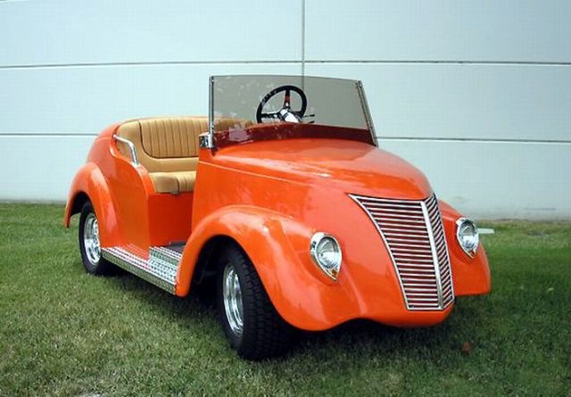 Crazy, Lazy, Silly and Strange: Cool Customized Golf Carts...