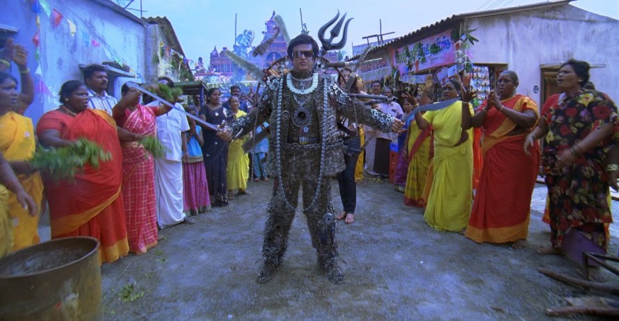 ENTHIRAN-THE ROBOT MAKING STILLS