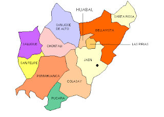 Mi linda provincia: DIVISION POLITICA DE JAEN.