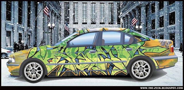 THE ZEEK: GRAFFITI CAR EDITION "BMW SERIES"