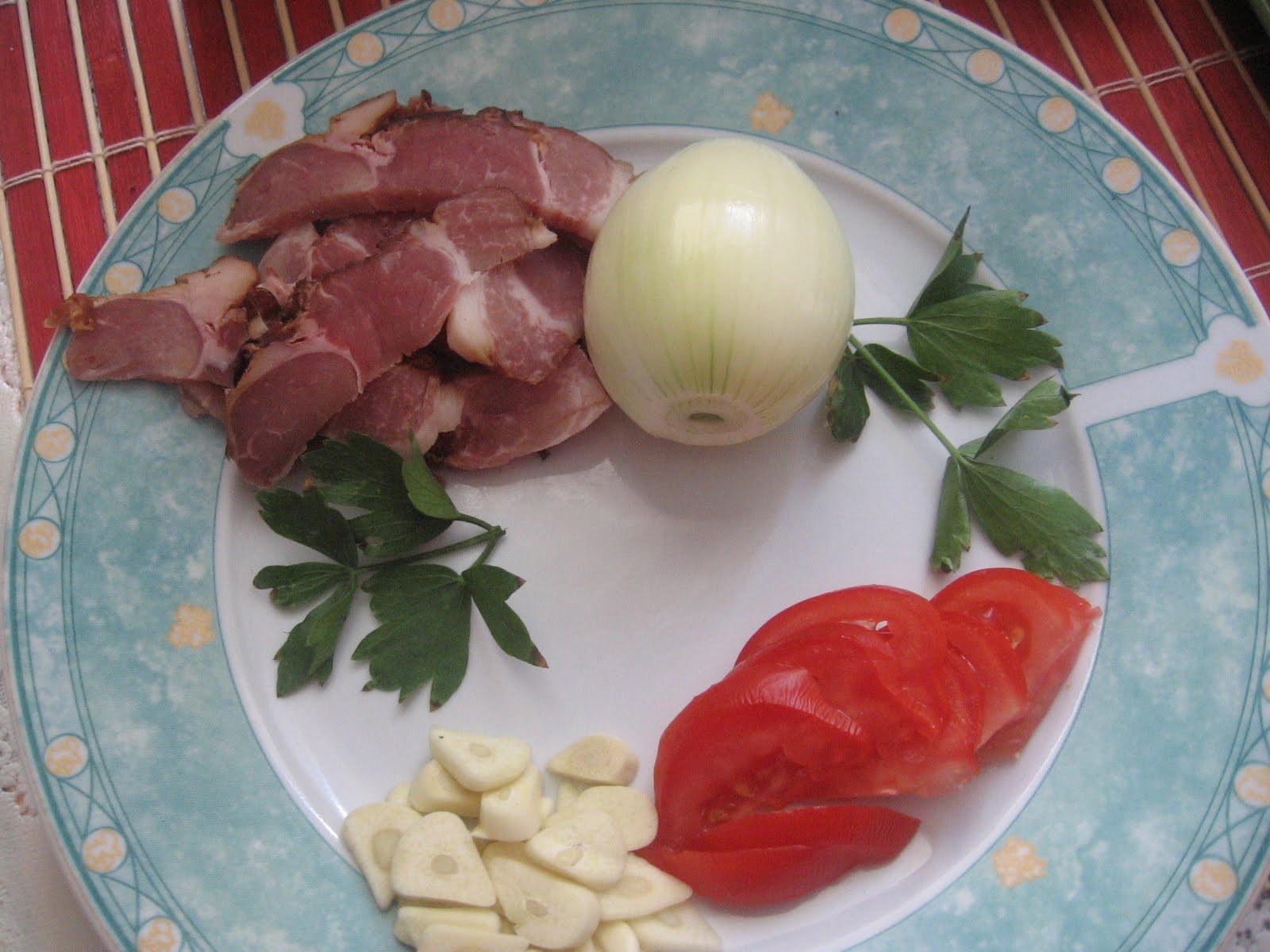 Ciorba de cartofi cu sunca afumata « In Bucatarie La Sidy