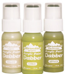 Eclectic Paperie: Adirondack Acrylic Paint Dabbers: Part 1 (What makes ...
