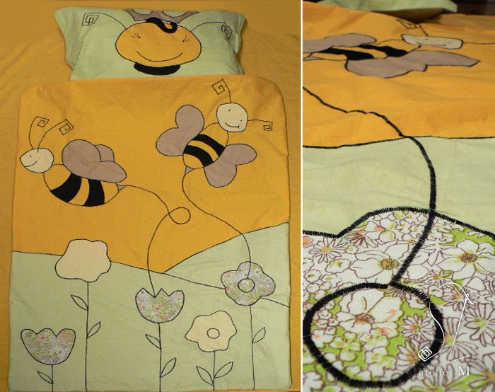 Lenjeria cu albinute 2