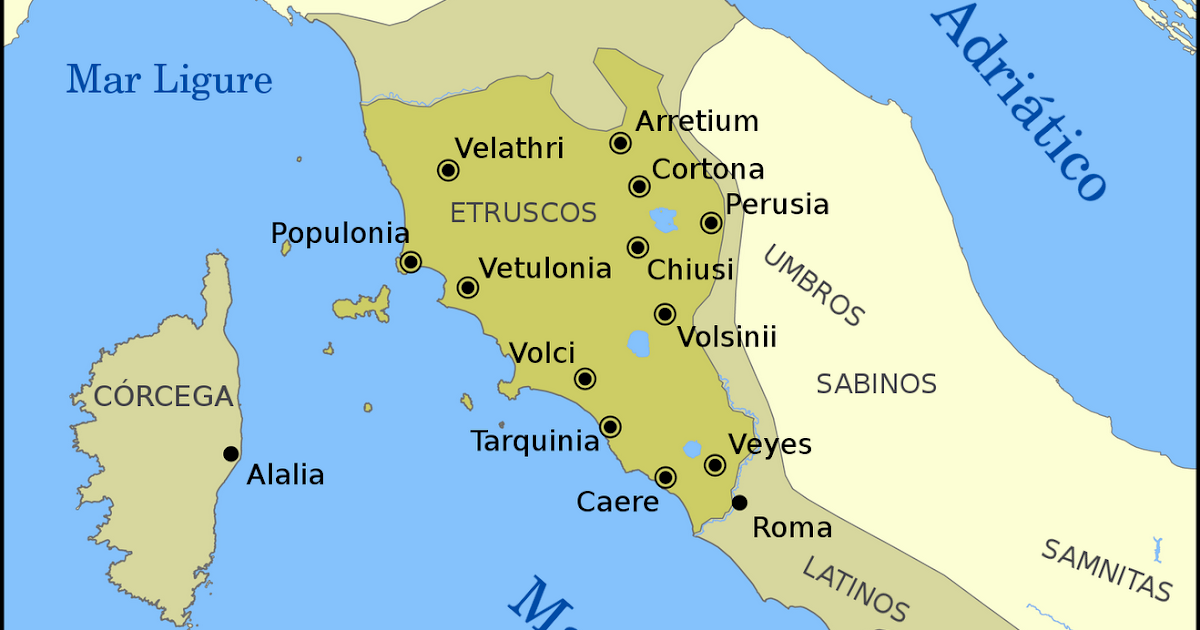 Las Culturas Pre-helenicas: Etruria