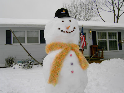 Speaking of History...: First Snowman
