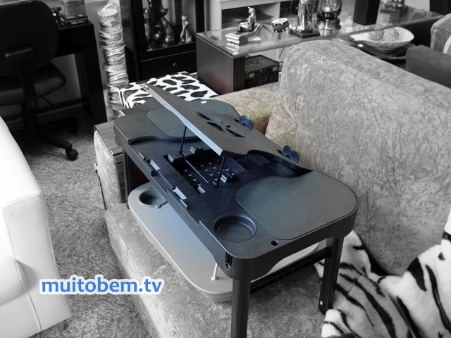 Muito Bem!: Conforto para usar o notebook (no sofá, na cama...)
