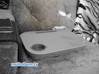 Muito Bem!: Conforto para usar o notebook (no sofá, na cama...)