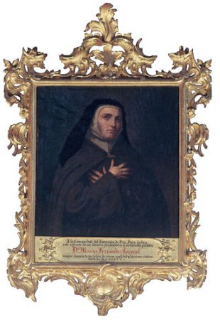 MIL Y UNA HISTORIAS : Doña María Coronel