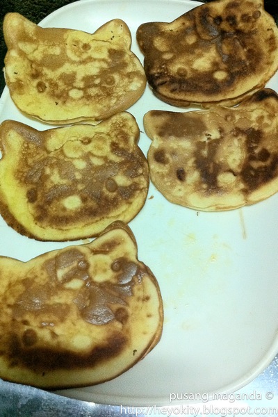 pusang maganda: hello kitty pancake
