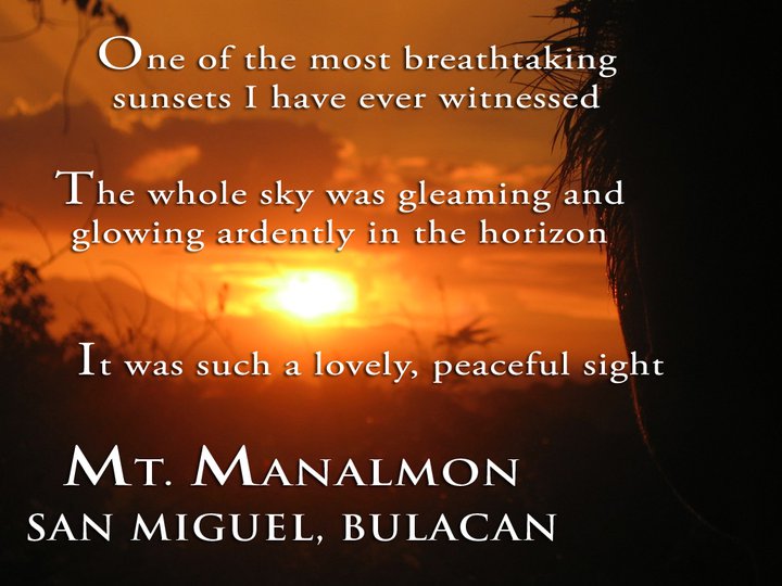 IGNACIOLOGY: MT. MANALMON