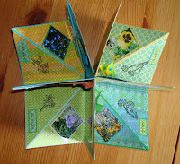 The Messy Crafter: Square Folded Mini Book