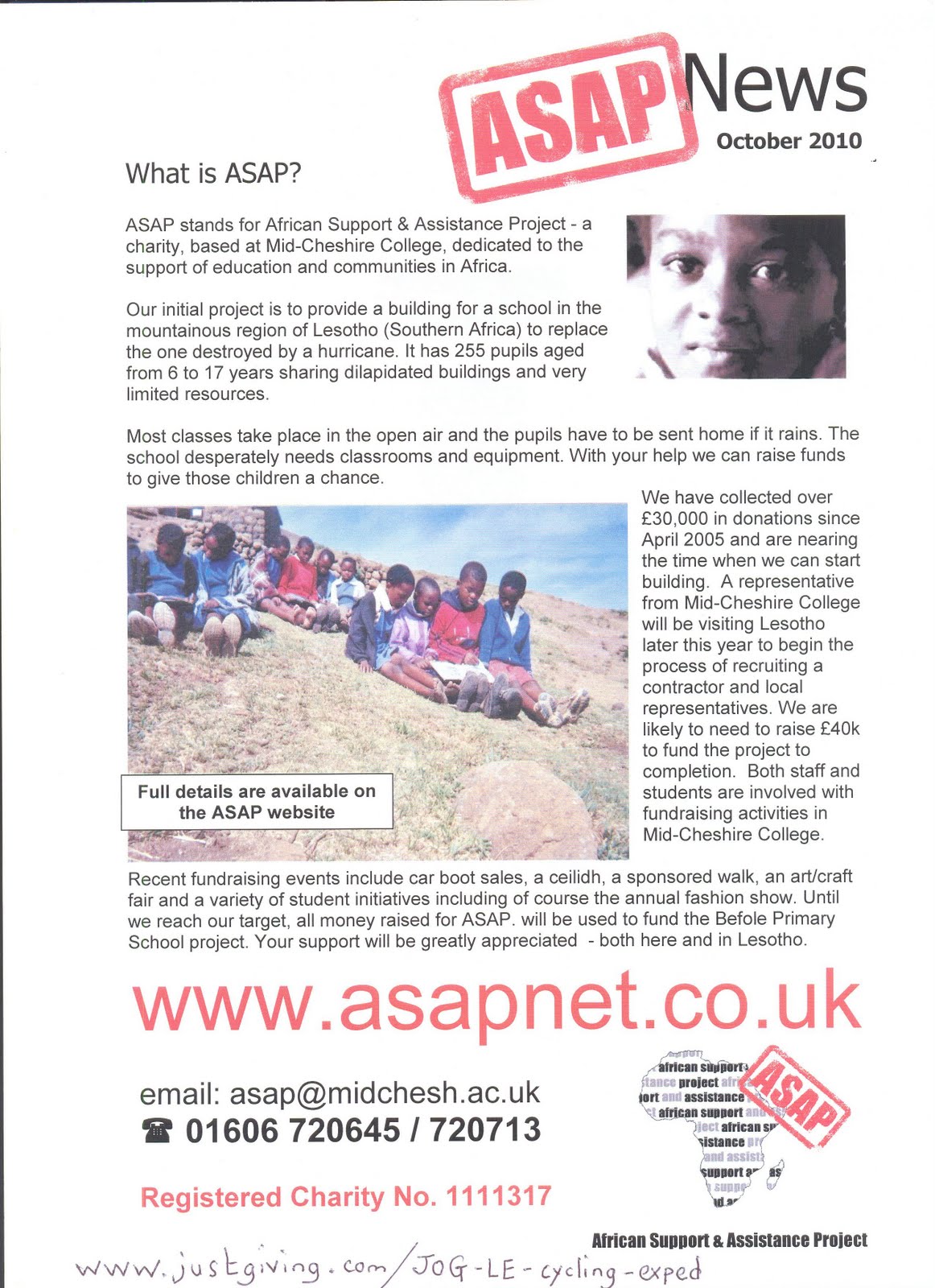 eight-one-one-seven: African Support & Assistance Project