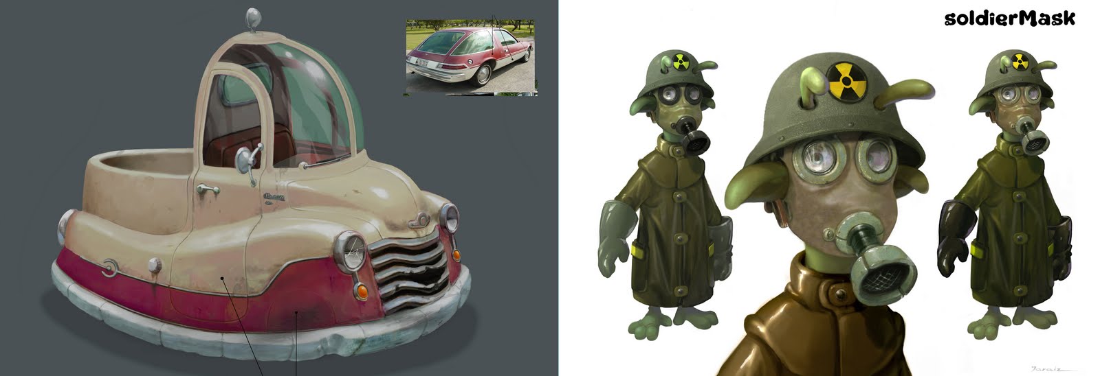 DAVID JARAIZ Matte Painter and Concept Artist : PLANET 51 Color concept ...