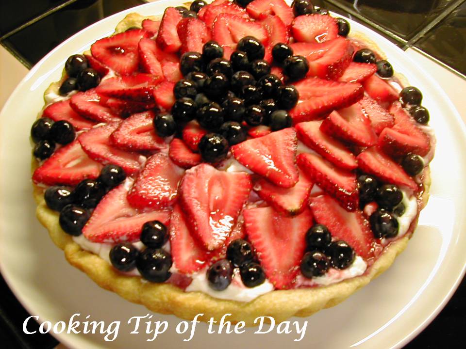 Cooking Tip of the Day: Recipe: Very Berry Tart