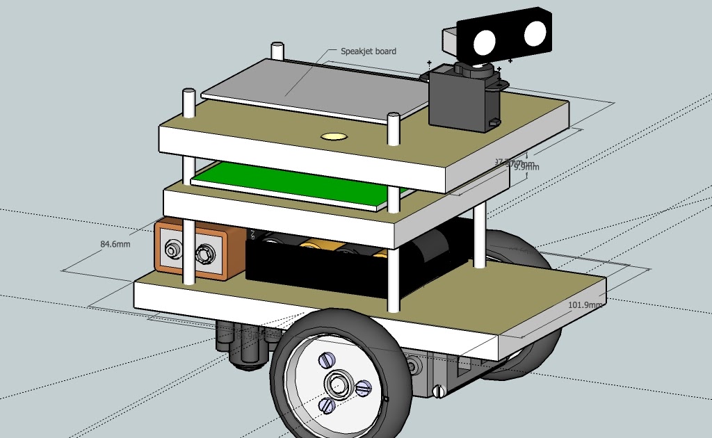 VE9QRP: Robot plans In Google Sketchup