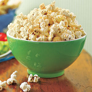 Recetas Light Fáciles: Receta de popcorn palomitas de maiz al Ajo-Parmesano