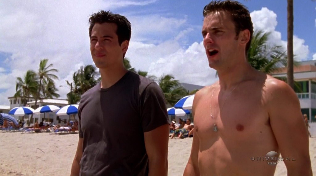 Chris J Johnson on South Beach s1e01 - Shirtless Men at groopii
