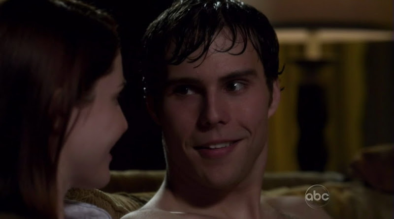 Justin Miles on The Gates s1e03 - Shirtless Men at groopii