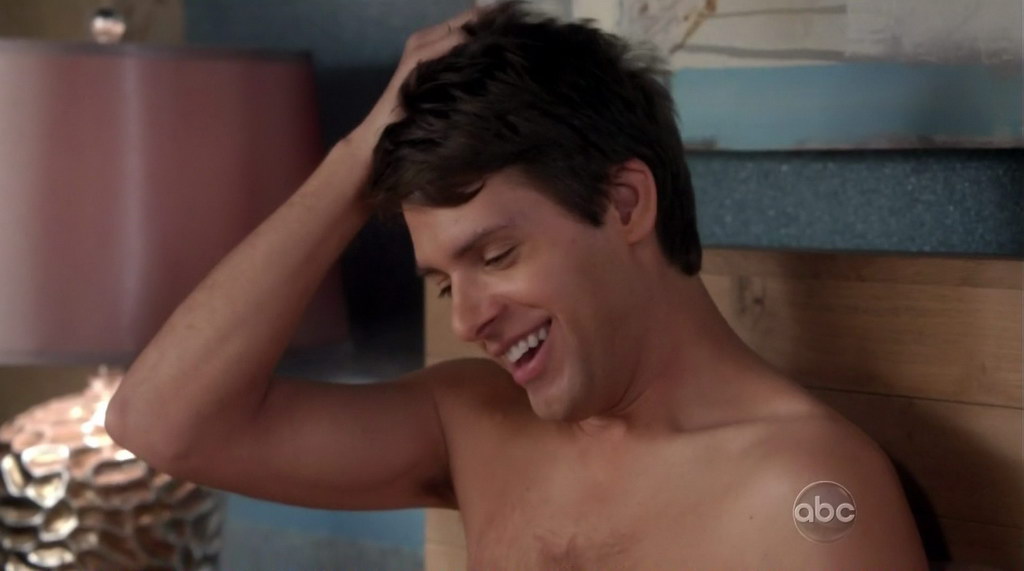 Ryan Devlin on Brothers and Sisters s5e09 - Shirtless Men at groopii