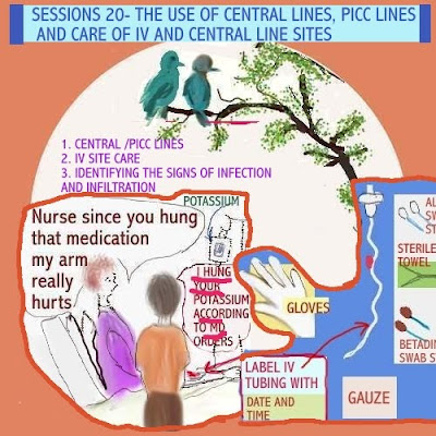 Dear Nurses: CENTRAL LINE AND IV SITE CARE