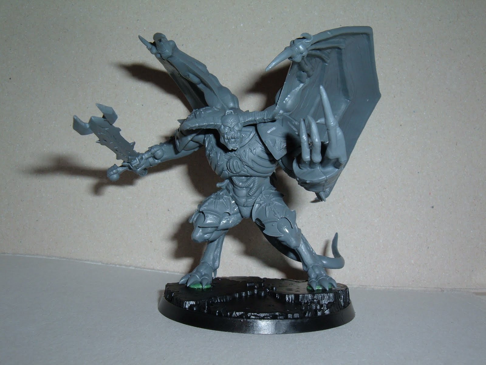 Dark Future Games: Plastic Daemon Prince kit review! photos of it fully ...