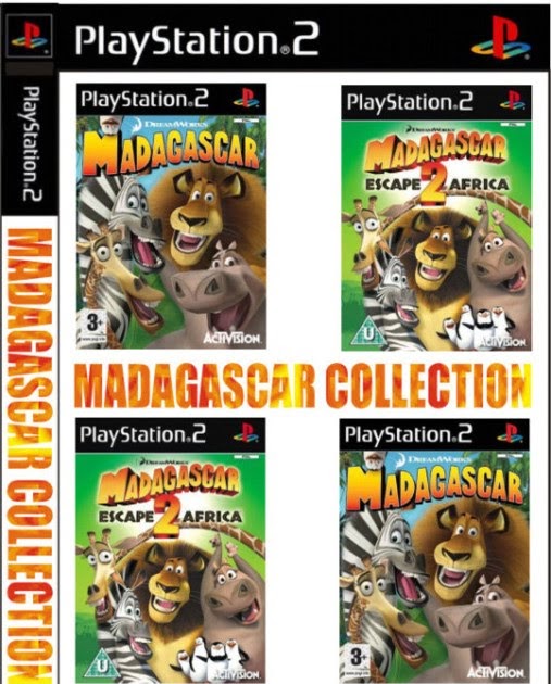 Super Ps2 Games: PS2 – Madagascar Collection
