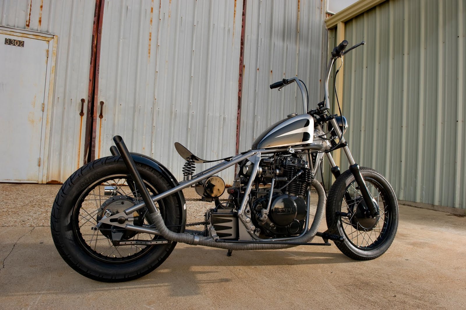 Tail End Customs: 1981 Yamaha xs400 Custom Bobber Build