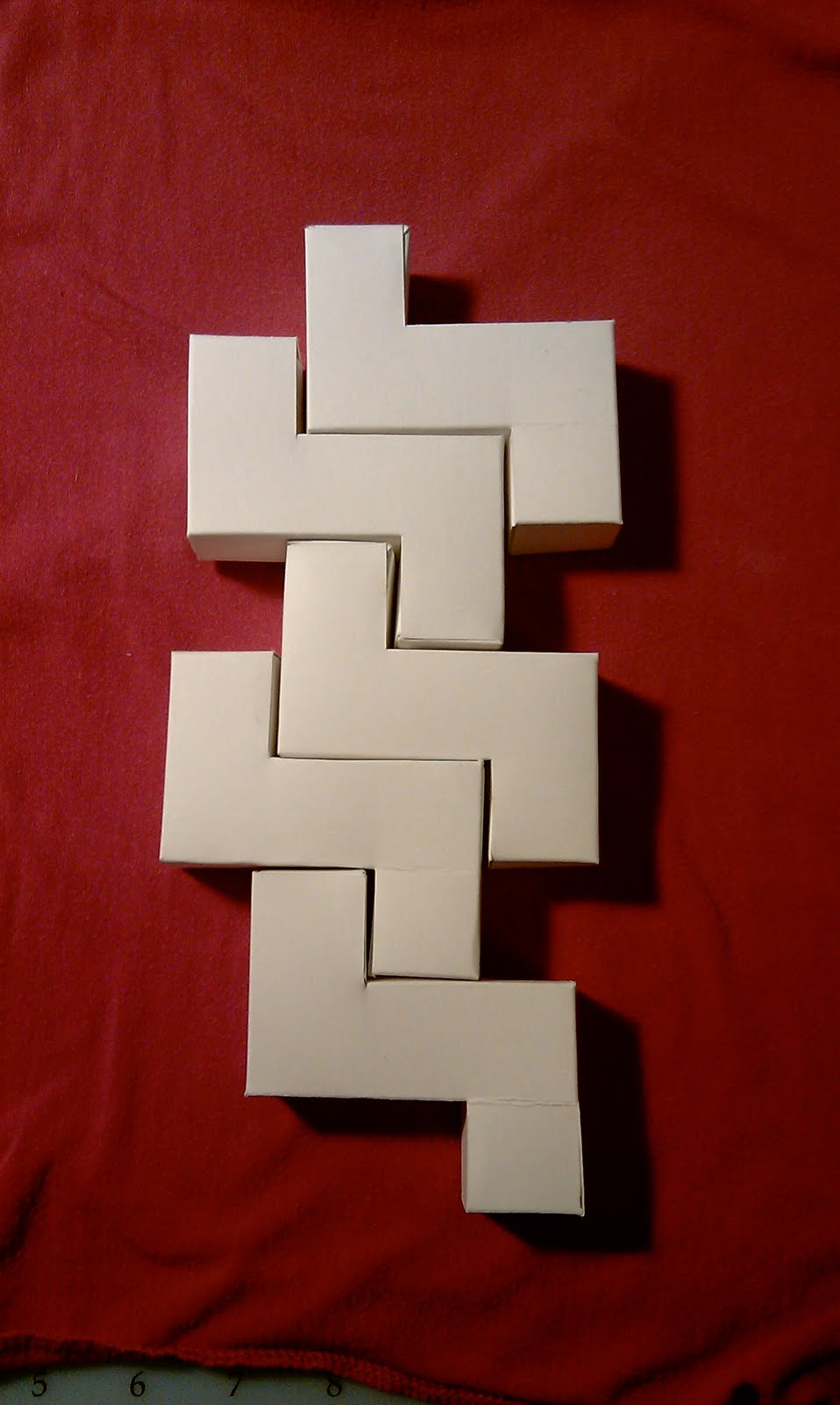 thanks, mom: Interlocking Identical Forms